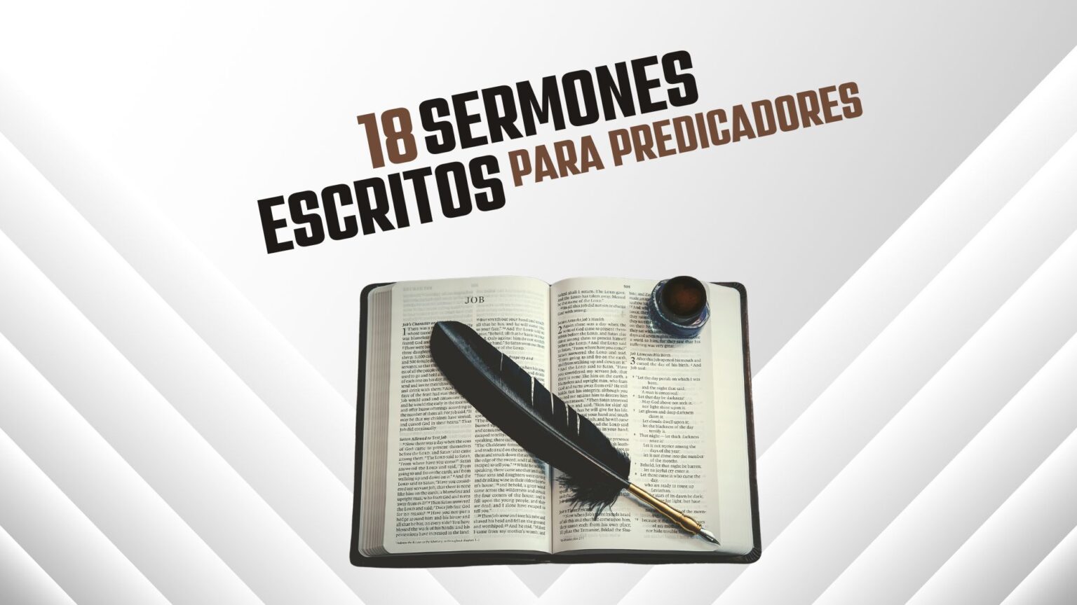18 Sermones escritos listos para Predicadores