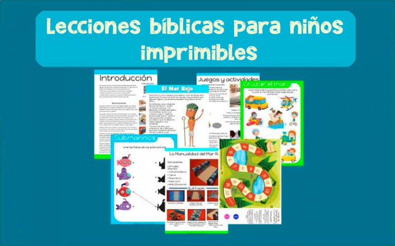+80 lecciones bíblicas para niños en PDF