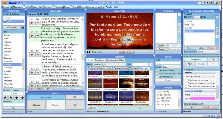 Software para proyectar la Biblia (proyector, televisor) Gratis y Fácil ...