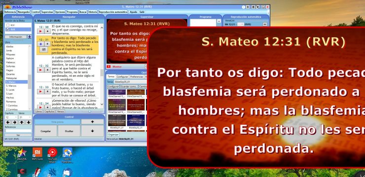 Software para proyectar la Biblia (proyector, televisor) Gratis y Fácil ...