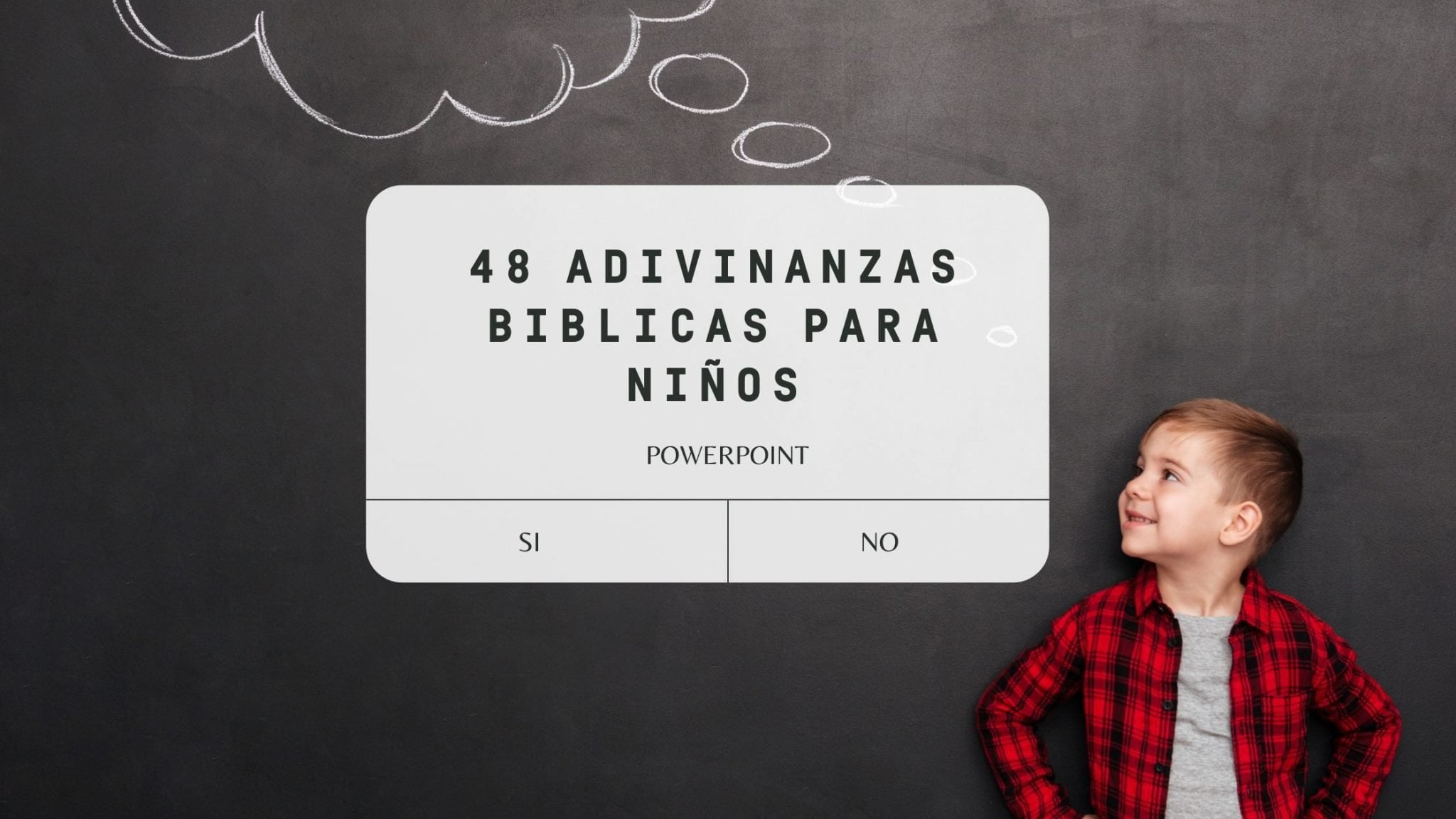 48 Adivinanzas bíblicas para niños en Powerpoint