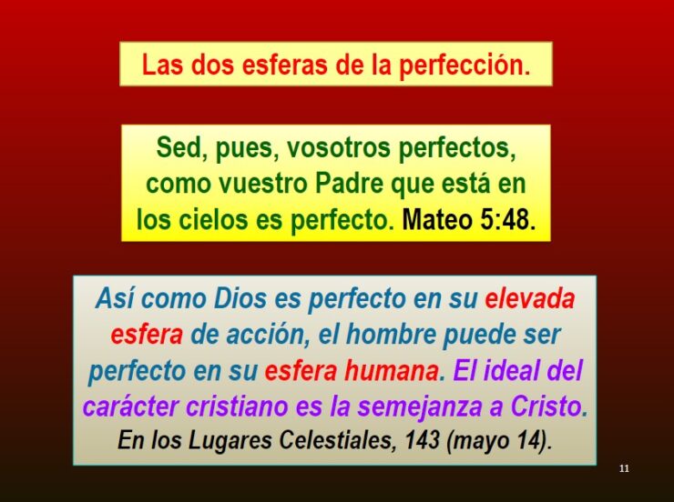 Las dos esferas de la perfección: Cómo podemos ser perfectos en nuestra ...