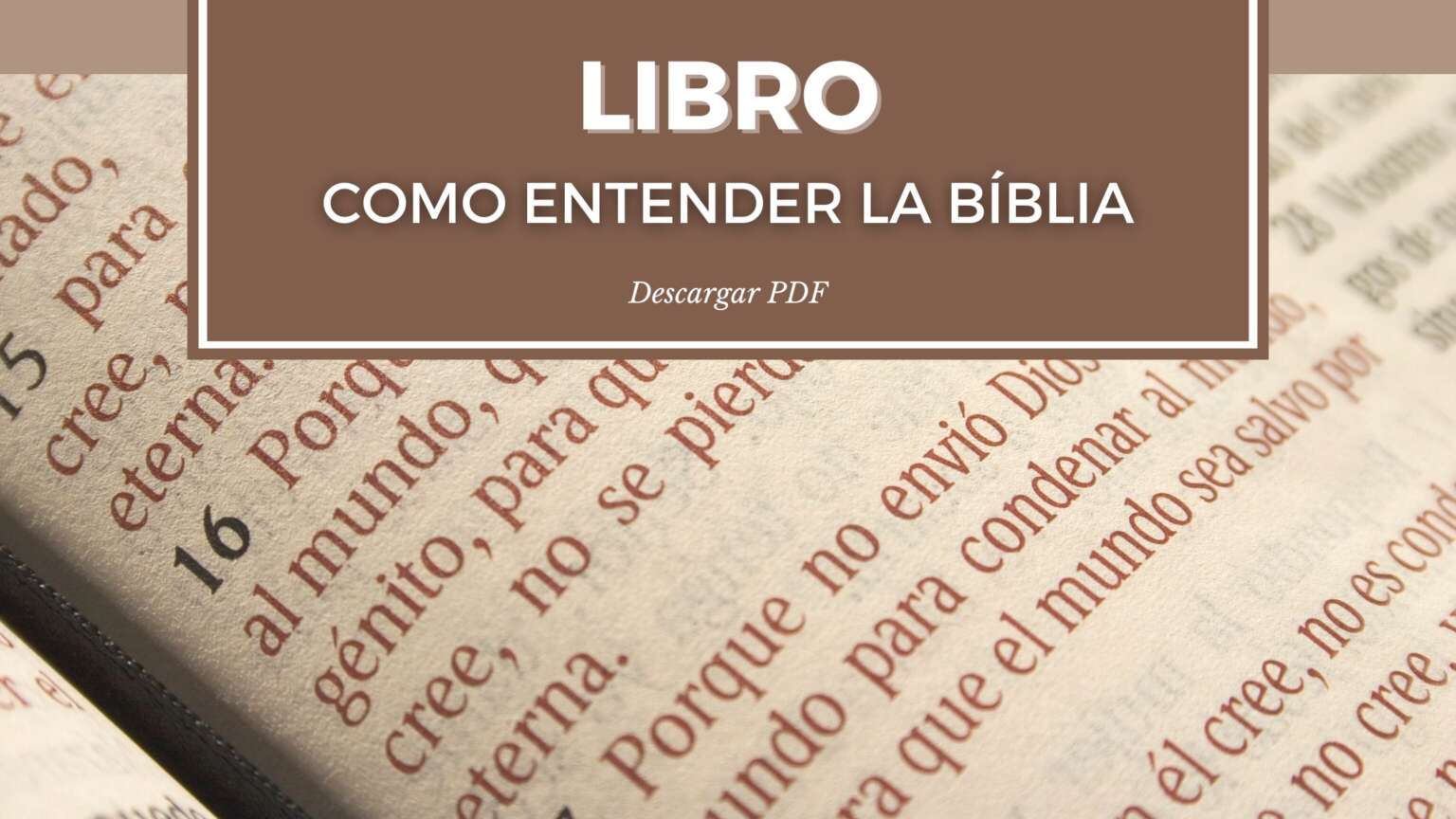 La Biblia para niños en PowerPoint