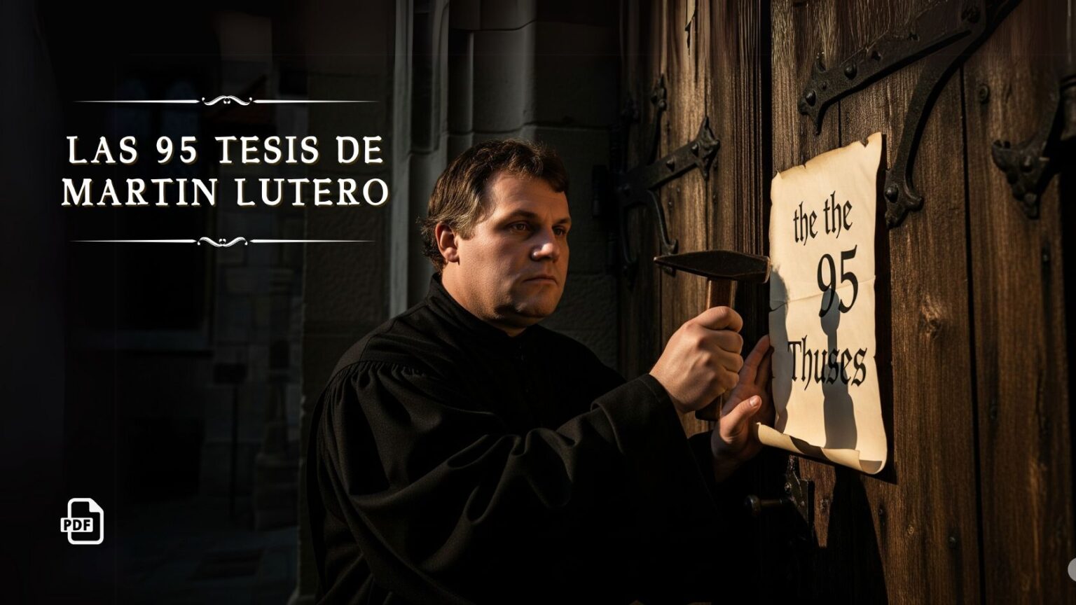 Las 95 Tesis de Martín Lutero (PDF)